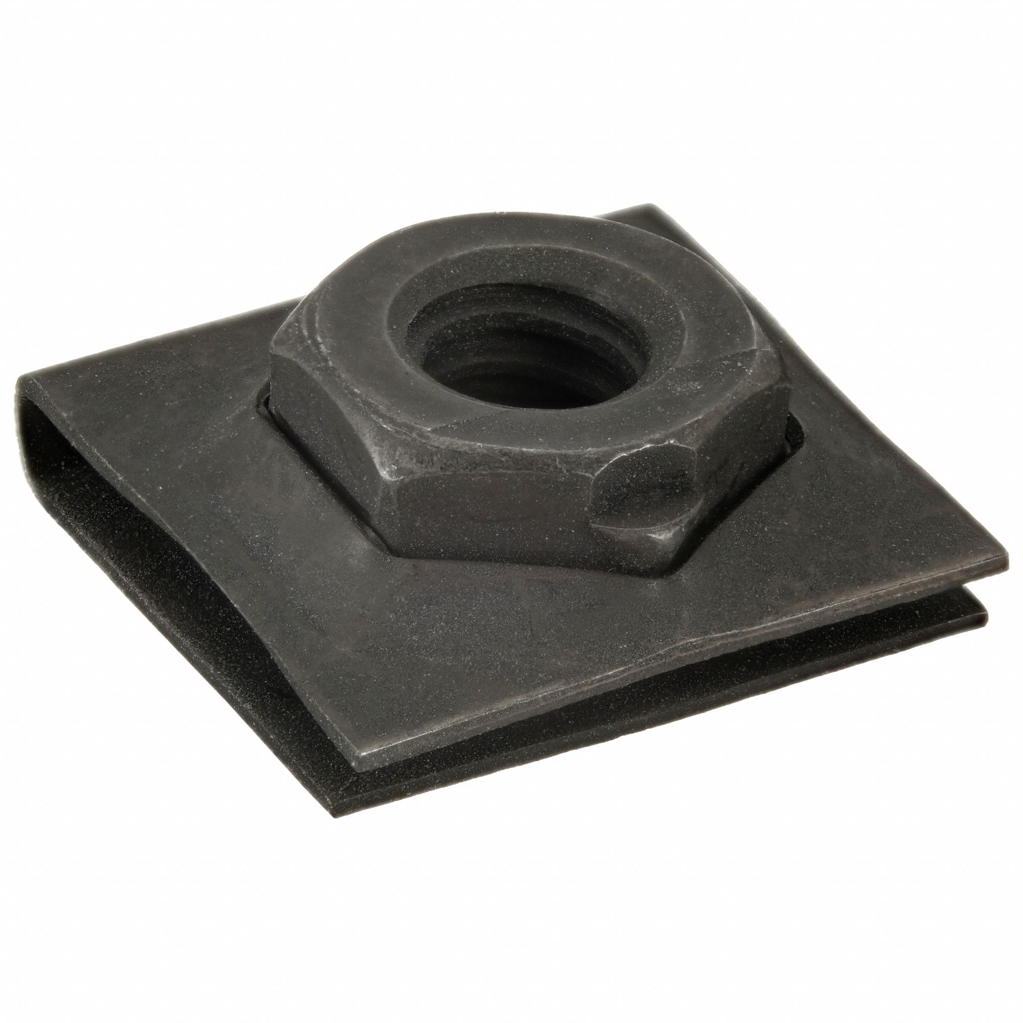 U Clip-On, Steel, Spring Nut - 4KGN8|136851002 - Grainger