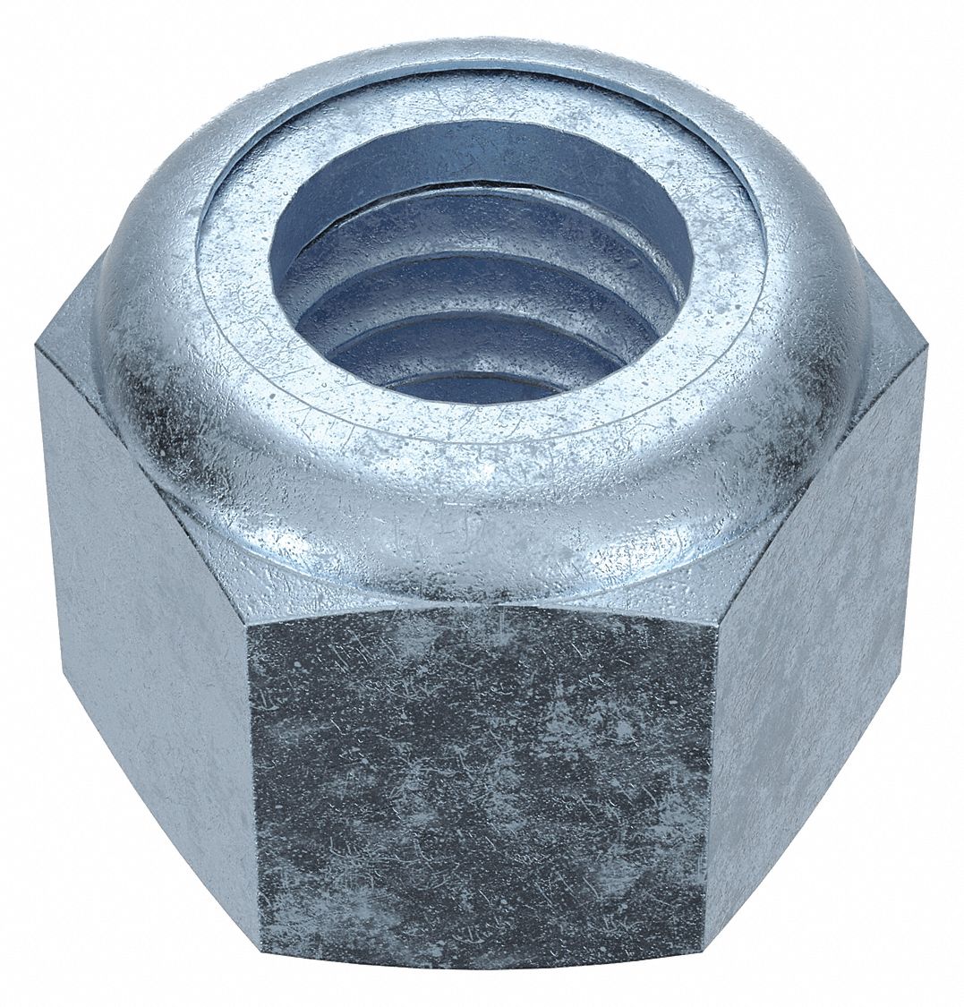 Nylon Insert, Std Hex, Lock Nut - 4KGY2|NLI20370NE-1500T - Grainger