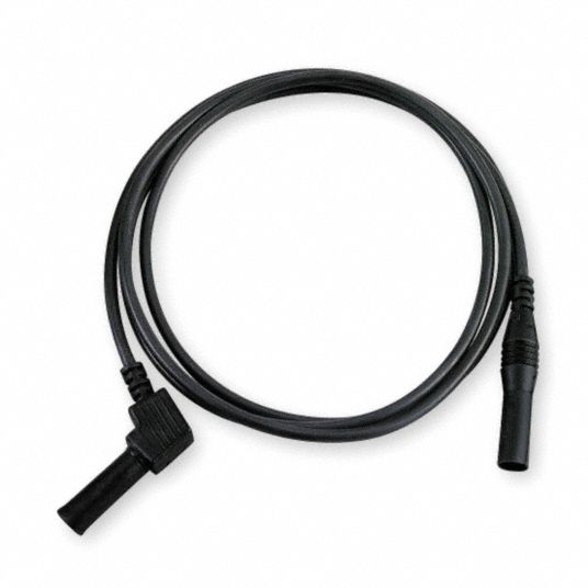 4 ft Right Angle Shrouded Plug to Straight Shrouded Plug Modular Test ...