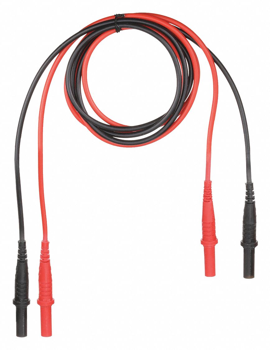 POMONA, CAT III 1000V, Straight Shrouded Plug, Test Leads - 4KK37|5908A ... POMONA, CAT III 1000V, Straight Shrouded Plug, Test Leads - 4KK37|5908A ...