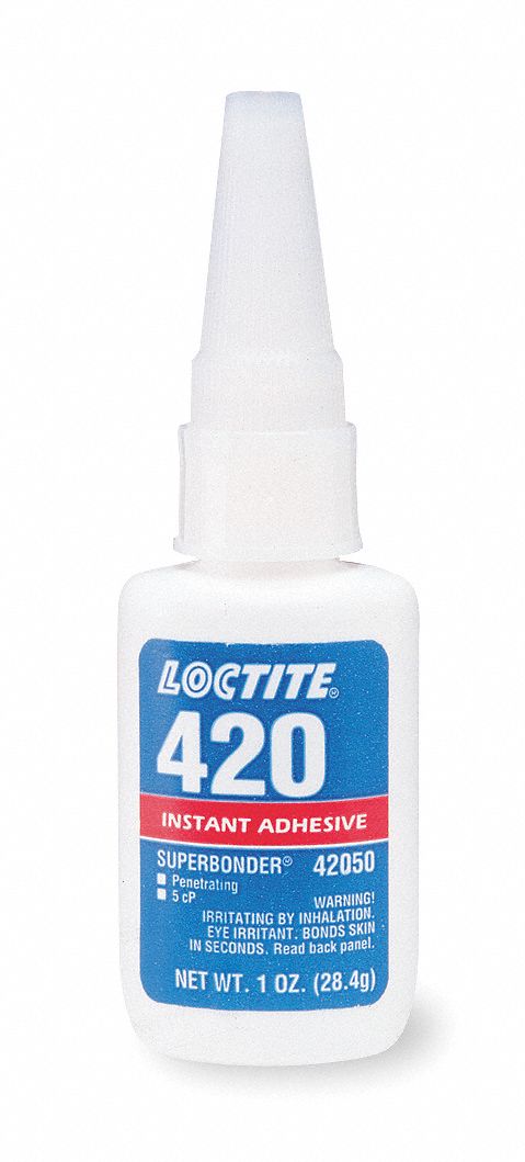 LOCTITE, 420, Plastics, Instant Adhesive - 4KL86|135455 - Grainger
