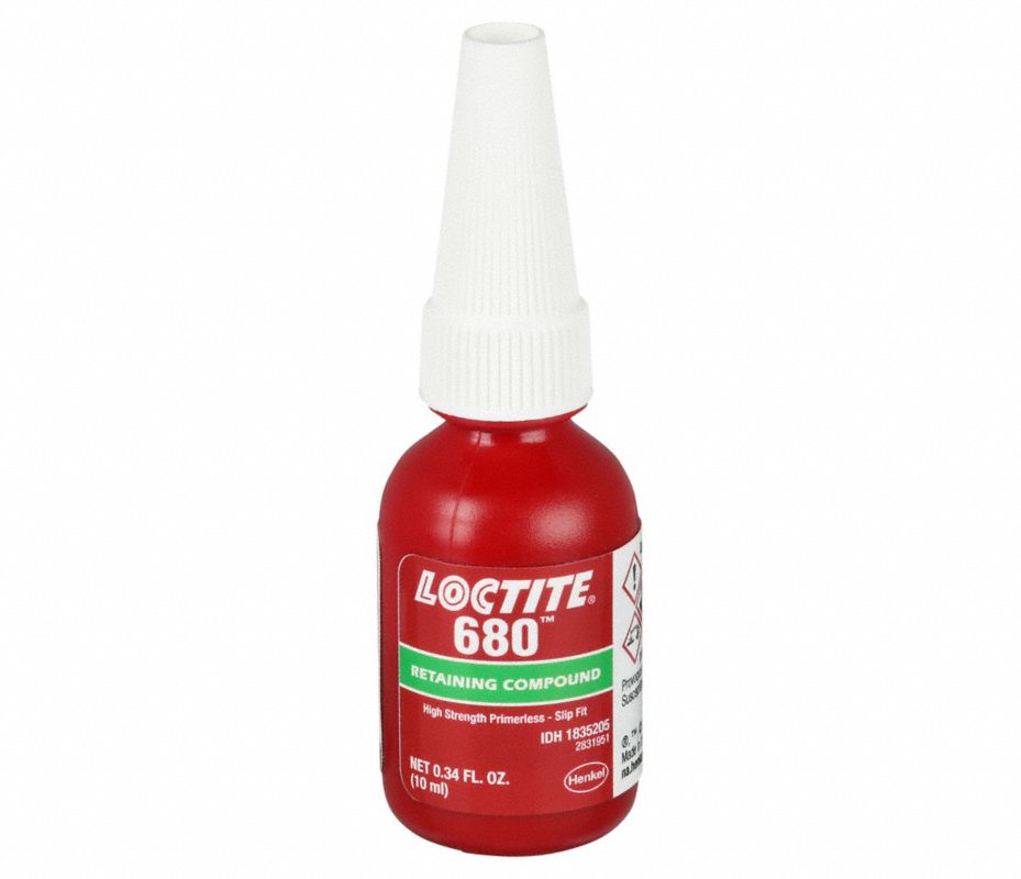 LOCTITE Compuesto de Retención, 10mL, con Temperatura Máx. (F) de 300 ...