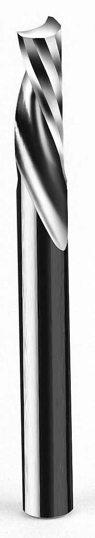 ONSRUD ROUTING END MILL, SPIRAL O-FLUTE DOWNCUT, SOLID CARBIDE, 3 IN L ...