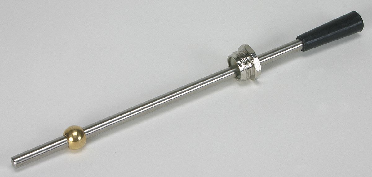 T&S BRASS, 7/8 in Overall Dia, 1 1/8 in Overall Ht, Lever Waste Valve ...