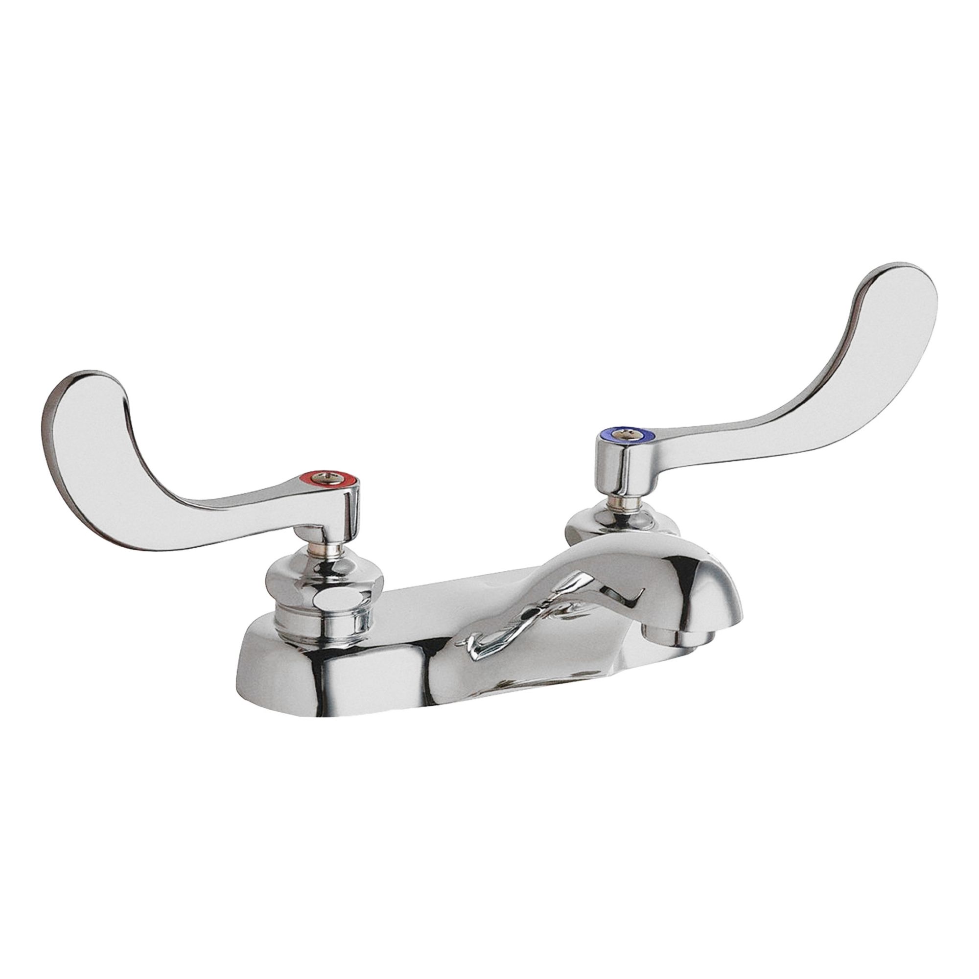CHICAGO FAUCETS, 802, Cast Brass, Low Arc Bathroom Faucet - 4KTK7|802 ...