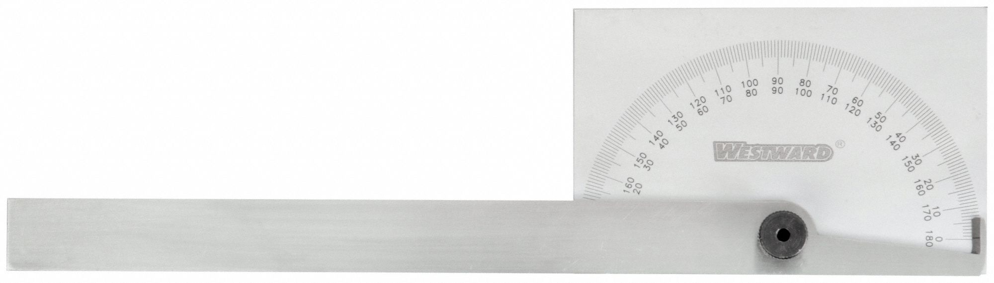 WESTWARD, 6 in Blade Lg, 1 Degree Graduations, Manual-Reading ...