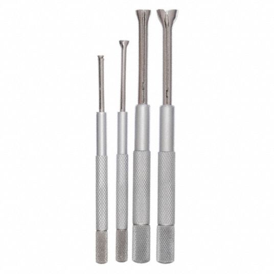 WESTWARD, 0.13 in to 0.5 in /3.17 mm to 12.5 mm, Knurled Nut Locking ...