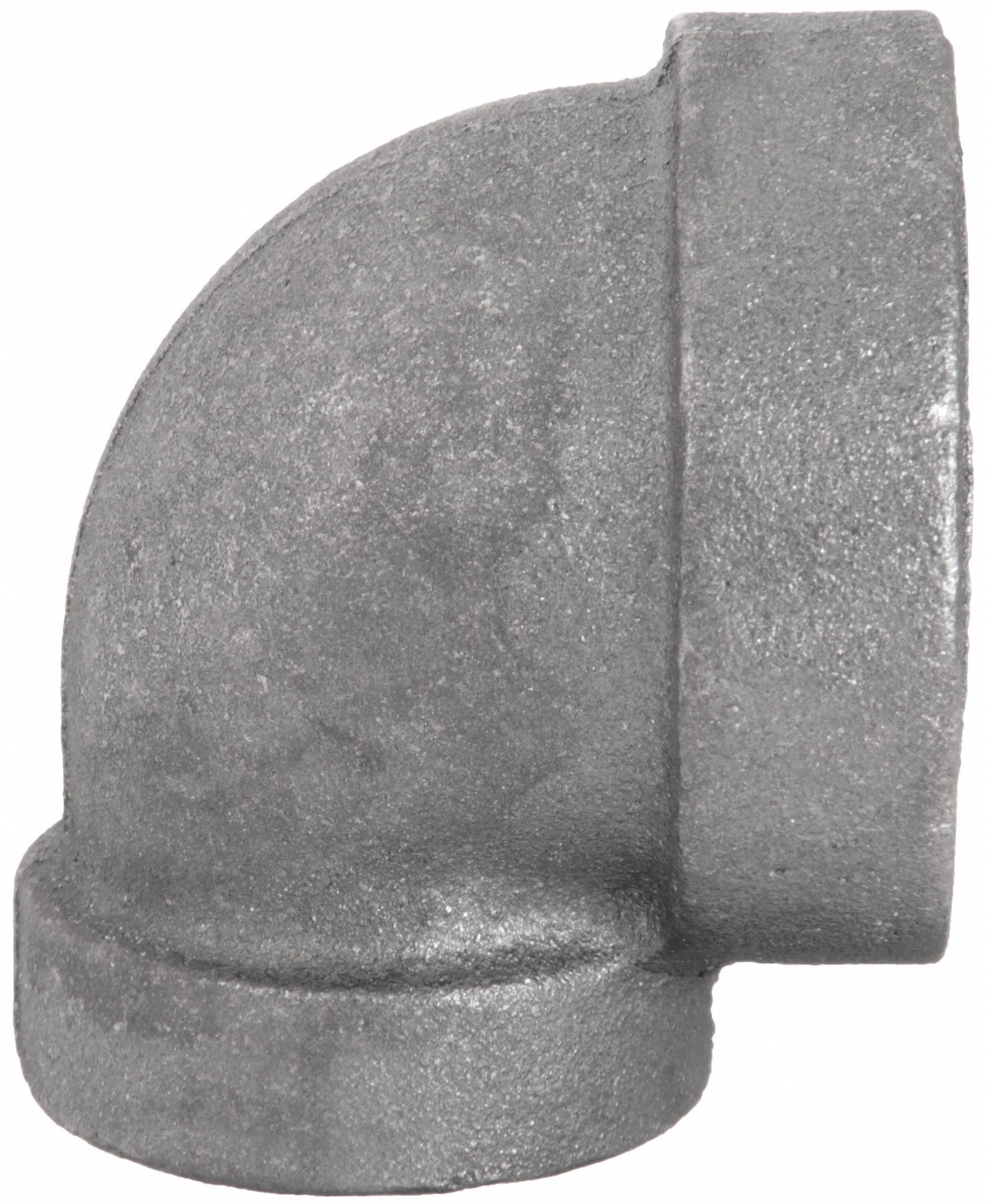 ANVIL 90° Reducing Elbow: Cast Iron, 1 1/4 in x 1 in Pipe Size, Female NPT x Female NPT, Class ...