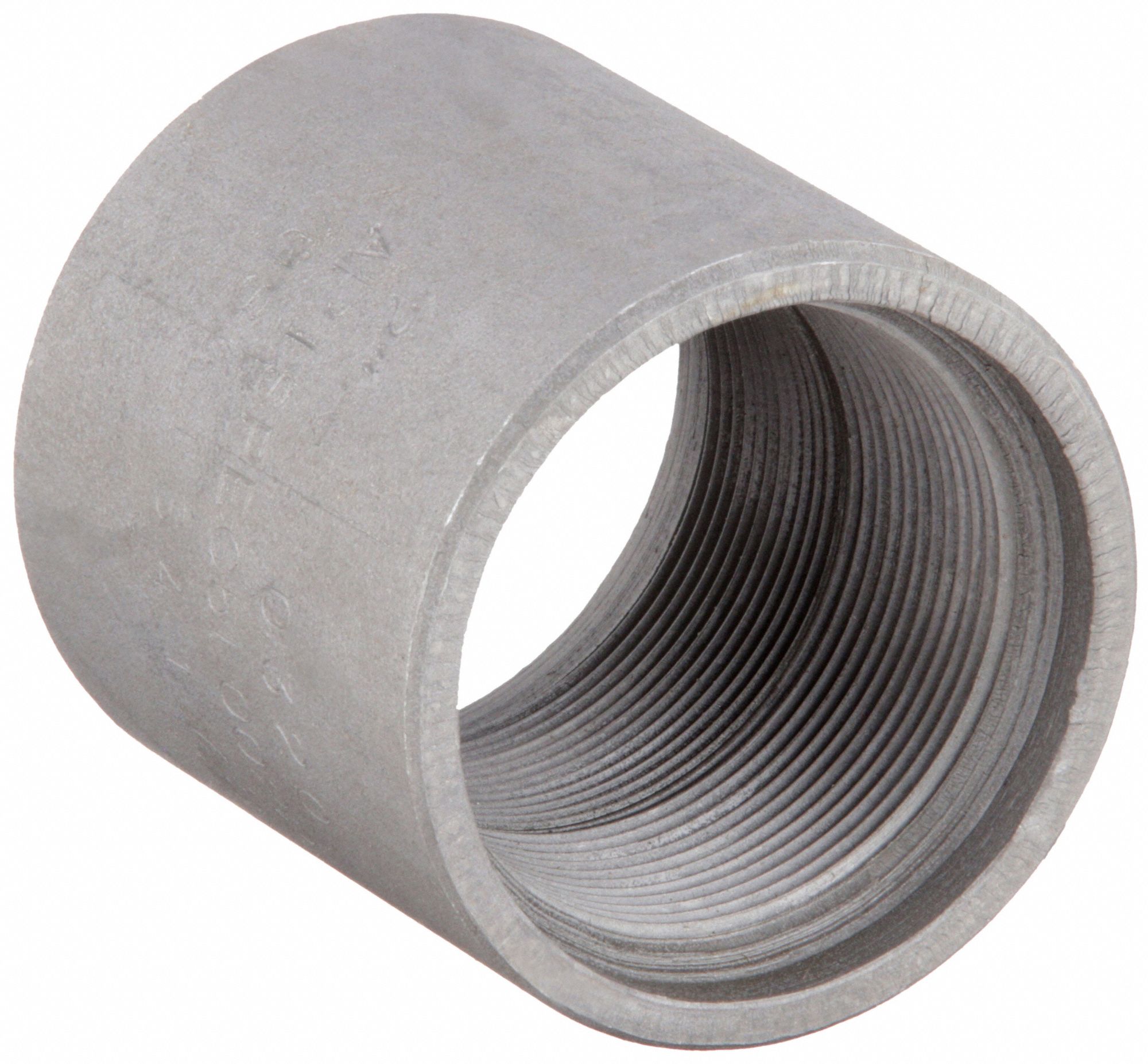 Steel, 2 in x 2 in Fitting Pipe Size, API Line Coupling - 4KWT8 ...