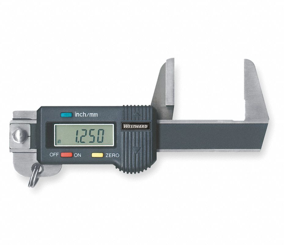 WESTWARD Calibrador Digital pulgadas Acero Inoxidable - Calibradores ...