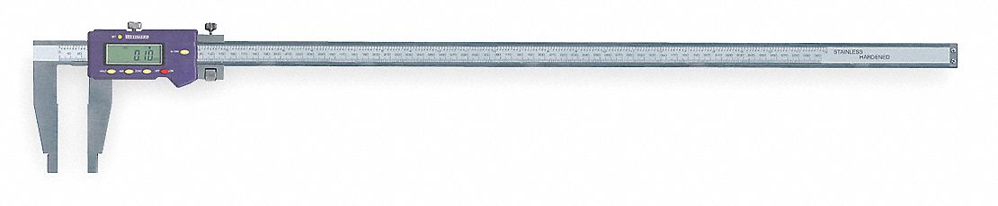 WESTWARD Long Range Digital Caliper, Range 0 to 24 in, 0 to 600 mm, IP ...