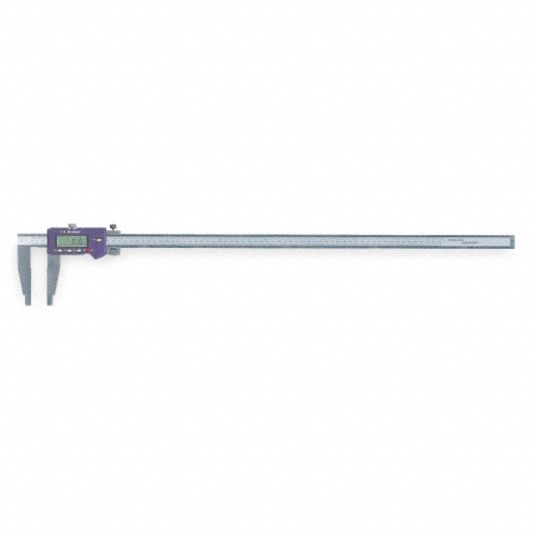 WESTWARD Long Range Digital Caliper, Range 0 to 24 in, 0 to 600 mm, IP ...