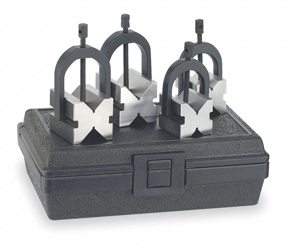 WESTWARD Juego de Bloques en V, 8PZ, Material Acero - Bloques de ... WESTWARD Juego de Bloques en V, 8PZ, Material Acero - Bloques de ...