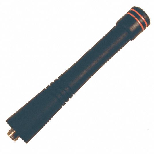 Stubby Antenna,UHF,Rubber/Metal - Grainger