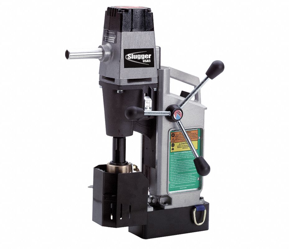 JANCY Prensa de Taladro Magnética, Voltaje 120, Capacidad de Acero 2 3/ ...