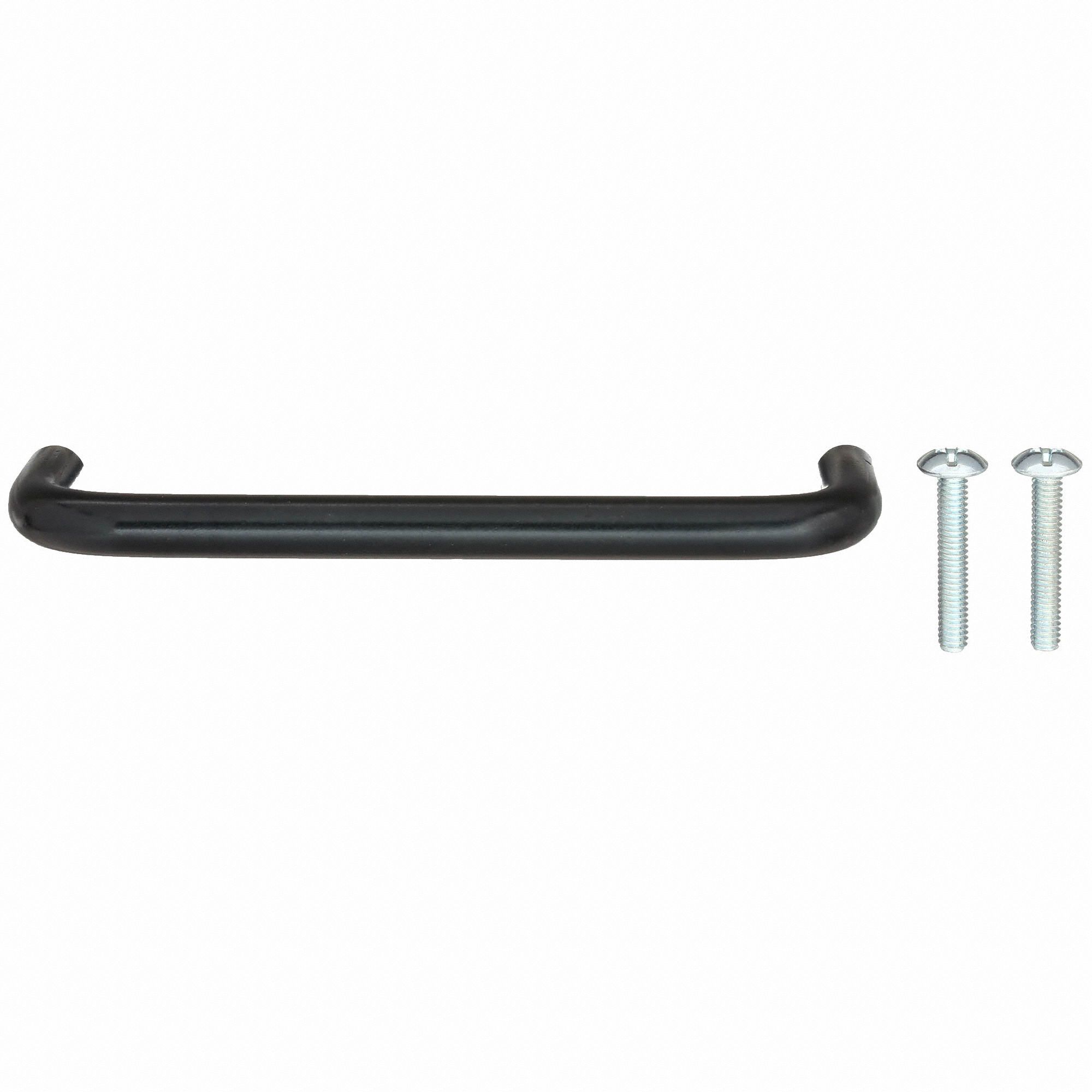 MONROE PMP Pull Handle: Threaded Holes, Aluminum, Powder Coated, 4 in ...