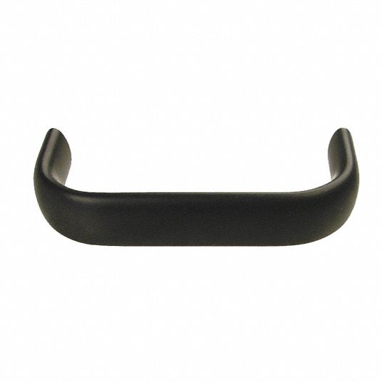 Aluminum Pull Handle with Powder Coated Finish, Black; Hardware ...