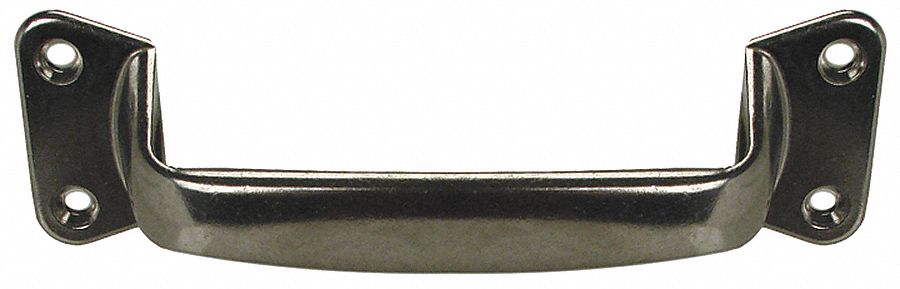 Aluminum Pull Handle with Matte Finish, Silver; Hardware Included ...