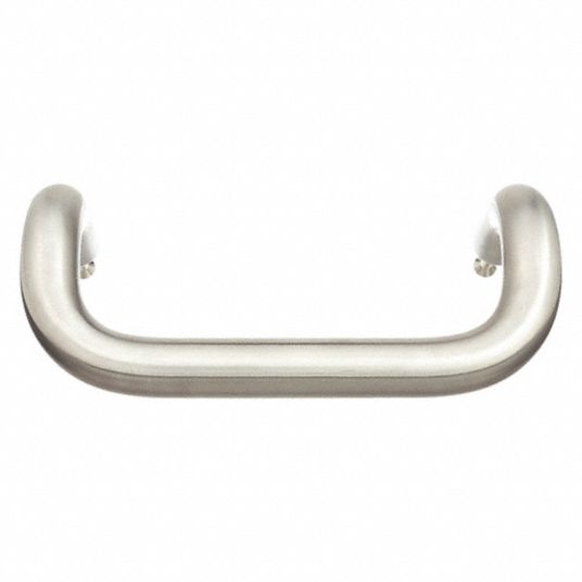MONROE PMP, Threaded Holes, Stainless Steel, Offset Pull Handle - 4LAH6 ...