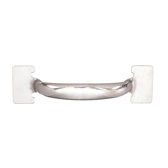 MONROE PMP Pull Handle: Weld-On, Steel, Natural, 1 1/4 in Projection, 3 ...