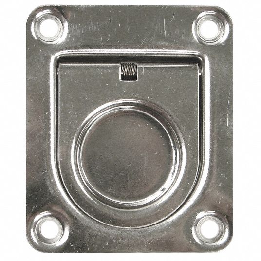 MONROE PMP Recessed Folding Pull Handle, 304 Stainless Steel, Polished ...