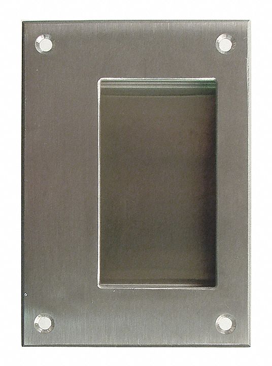 MONROE PMP Recessed Pull Handle: Unthreaded Through Holes, 316 ...