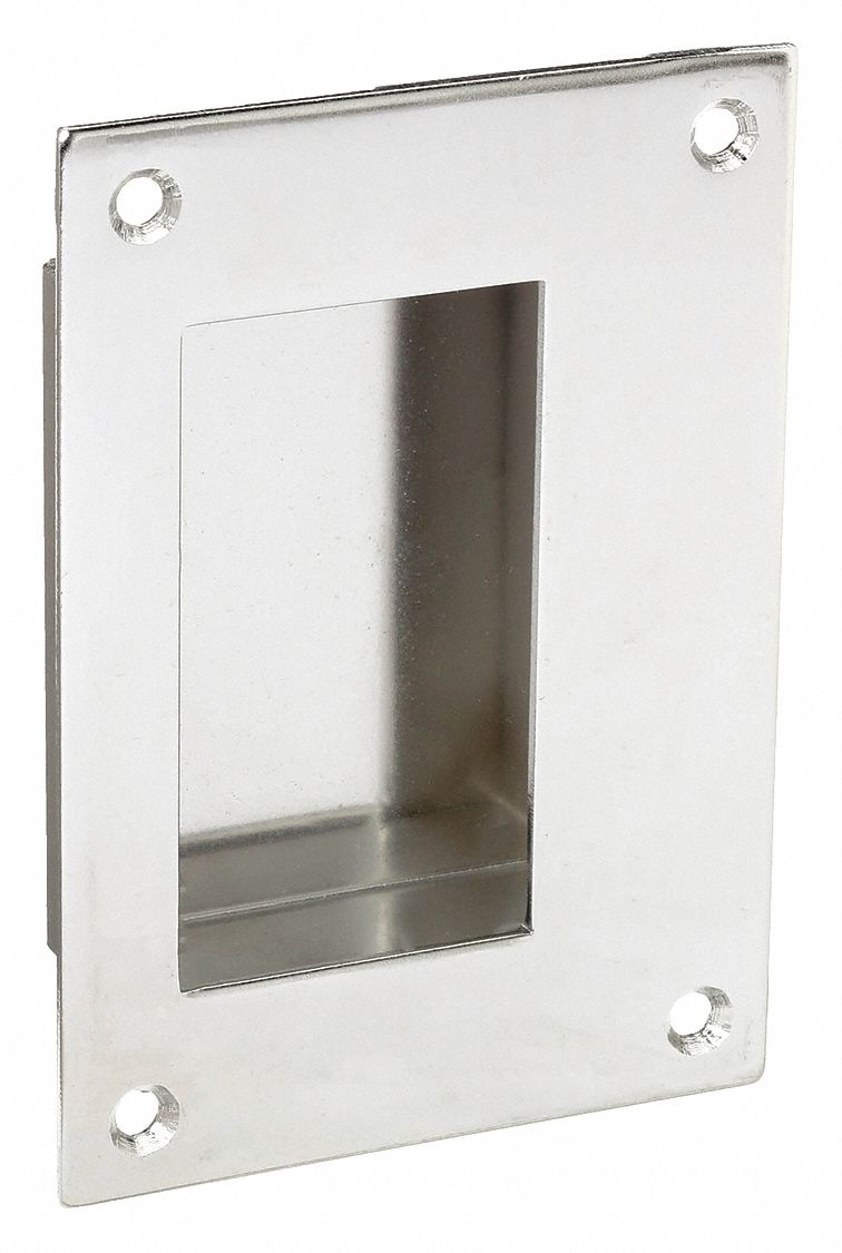 MONROE PMP, Unthreaded Holes, Stainless Steel, Recessed Pull Handle ...