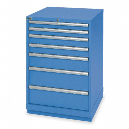 LISTA, 28 1/4 in x 28 1/2 in x 39 3/8 in, 7 Drawers, Modular Drawer ...