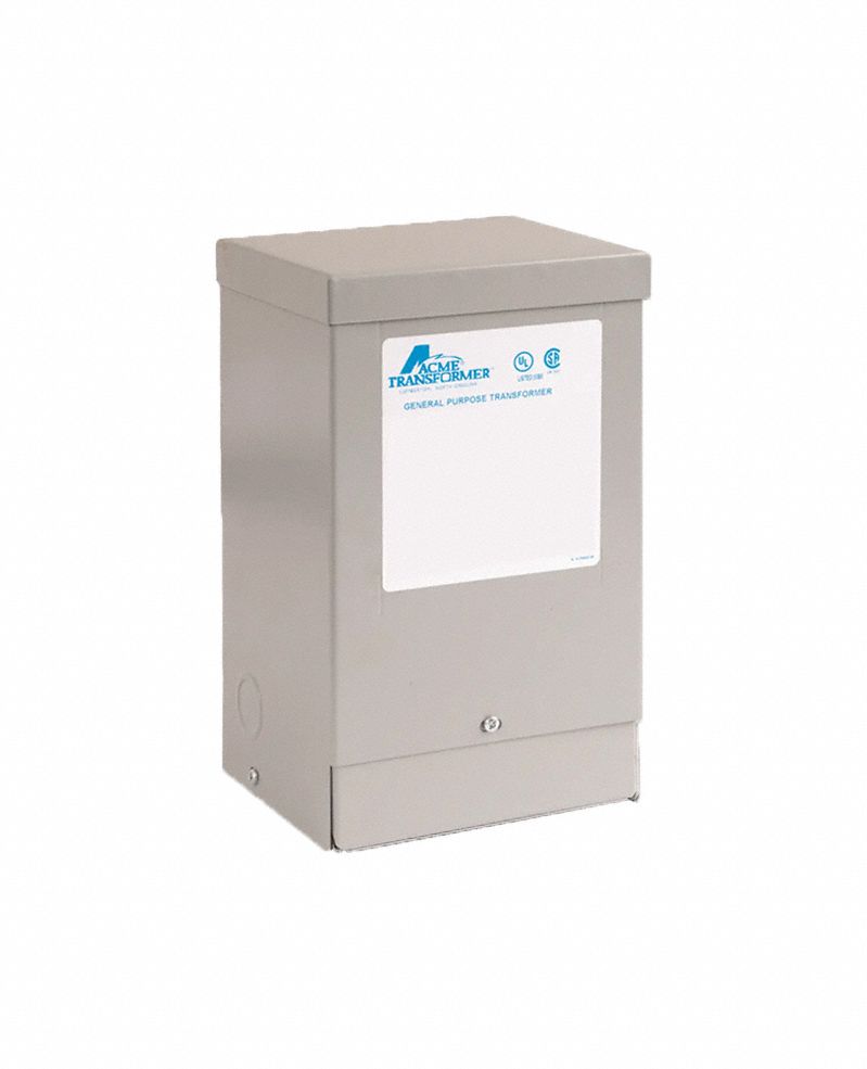 ACME ELECTRIC, 1.5 kVA Power Rating, 120 x 240V AC, Buck Boost ...