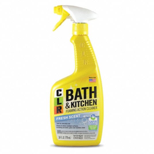 CLR, Tub, 26 oz Container Size, Bathroom Cleaner - 4LEY7|G-BK-2000 ...