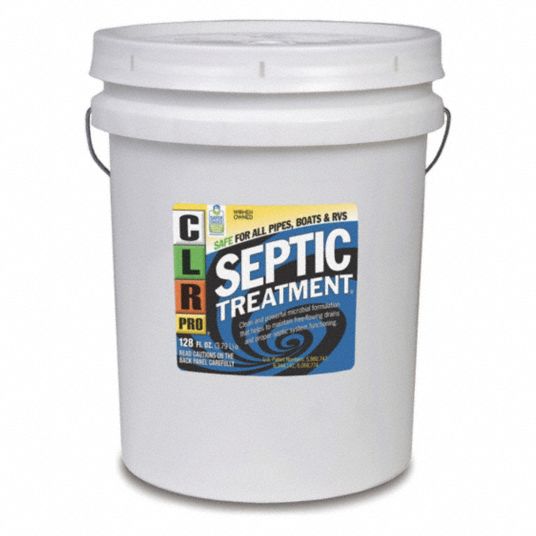 CLR, Bucket, 5 gal, Septic Tank Treatment - 4LEZ9|G-SEP-5 - Grainger