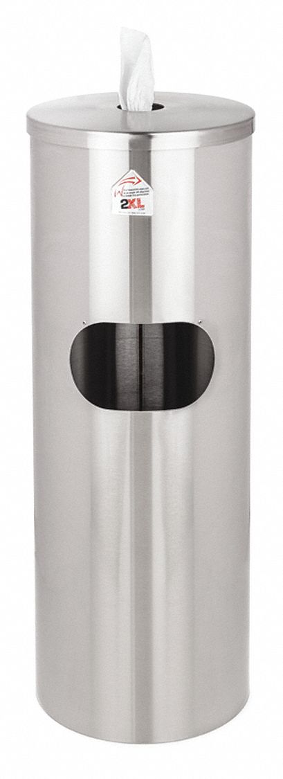 2XL, (400 to 2300) Wipes Capacity, Stainless Steel, Wet Wipe Dispenser ...