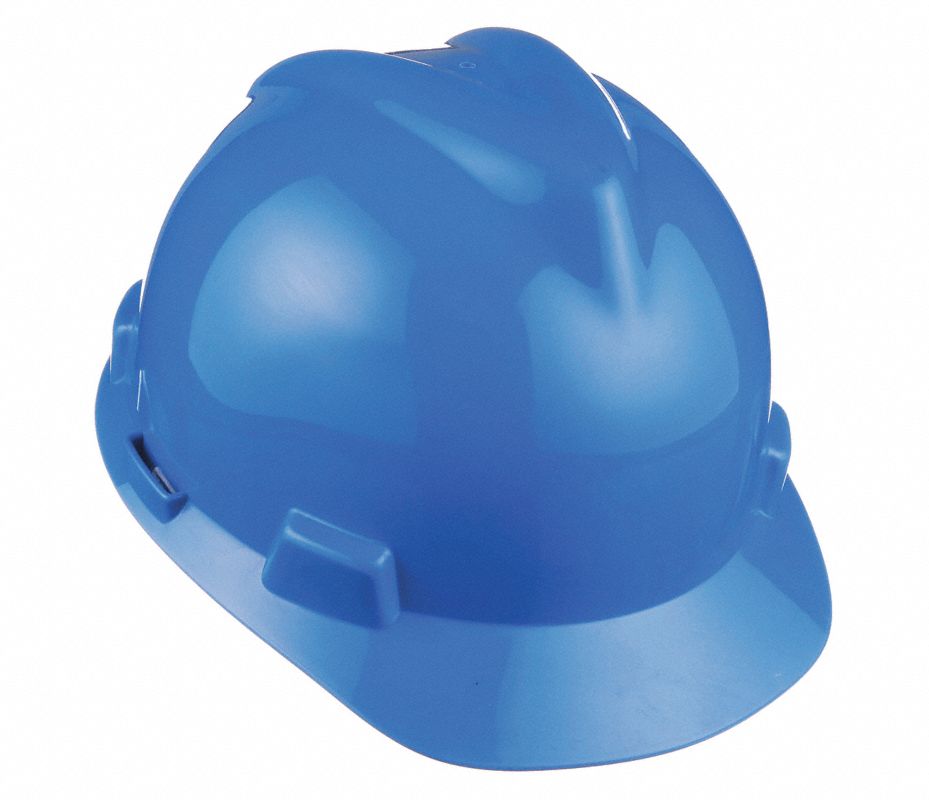 MSA Casco de Seguridad, Tipo 1, Clase E, Visera, Matraca (4-Puntos), 4 ...