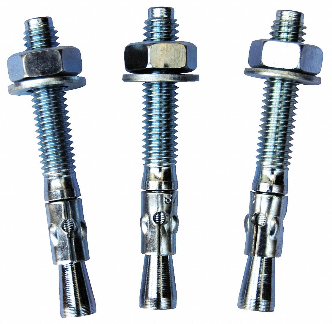 3 in Overall Lg, Steel, Mounting Kit - 4LNY7|4LNY7 - Grainger