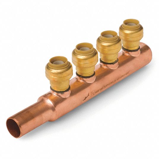 CASH ACME, ASSE 1061, ASTM F877, NSF-61, Push Fit Manifold - 4LPH2 ...