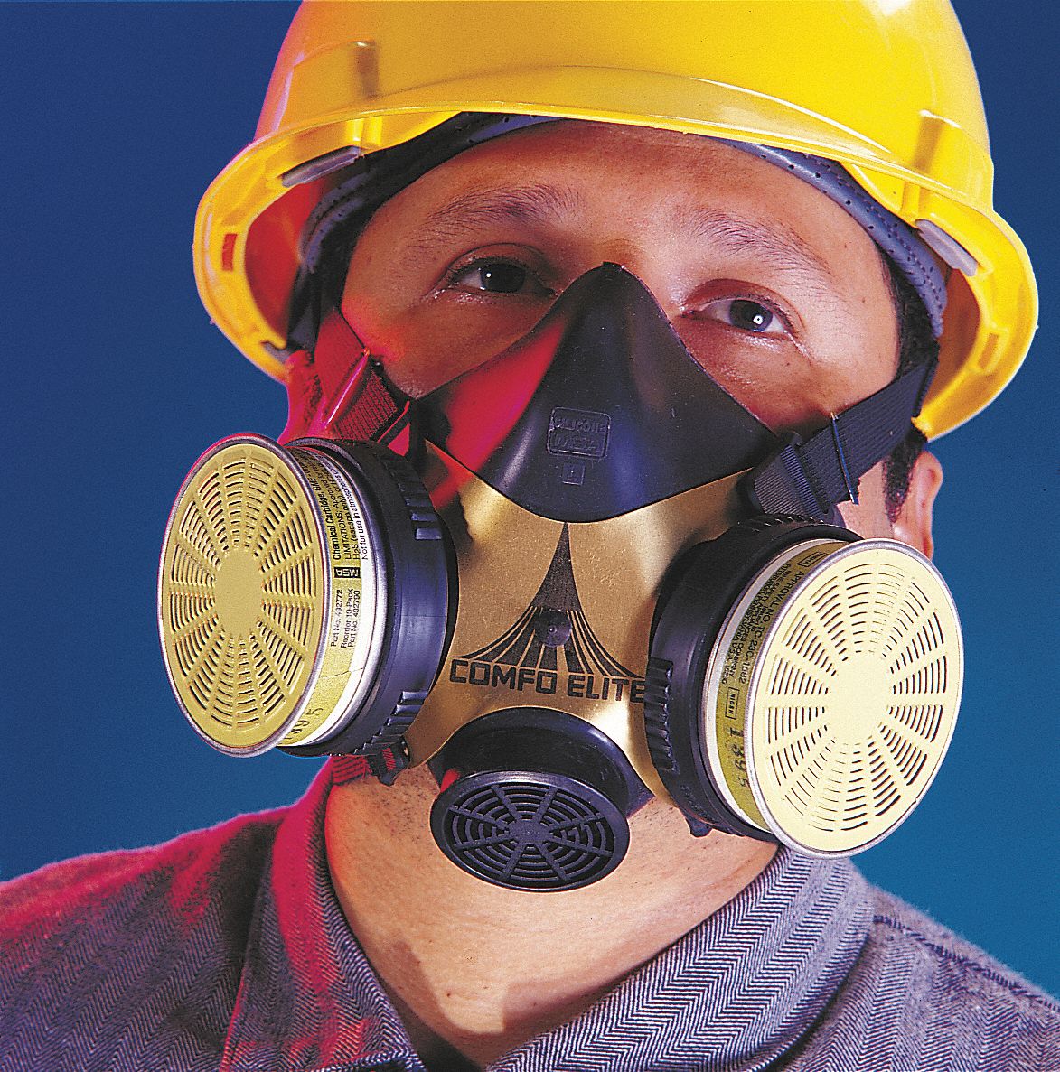 Half Mask Respirator, L, Facepiece Material Silicone - Grainger