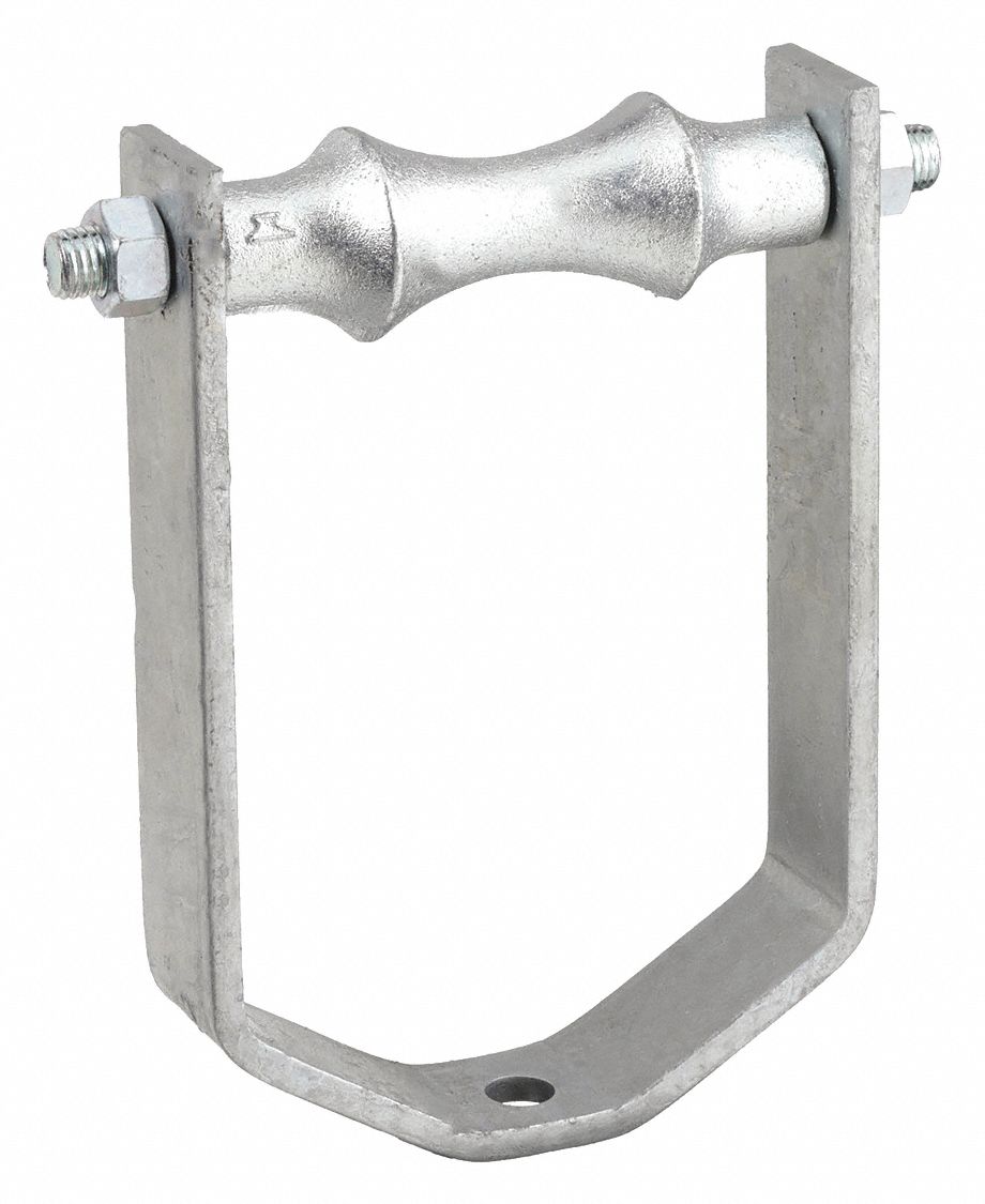 Zinc-Plated Steel, For 8 in Pipe, Pipe Roll with Steel Yoke - 4LRF5 ...