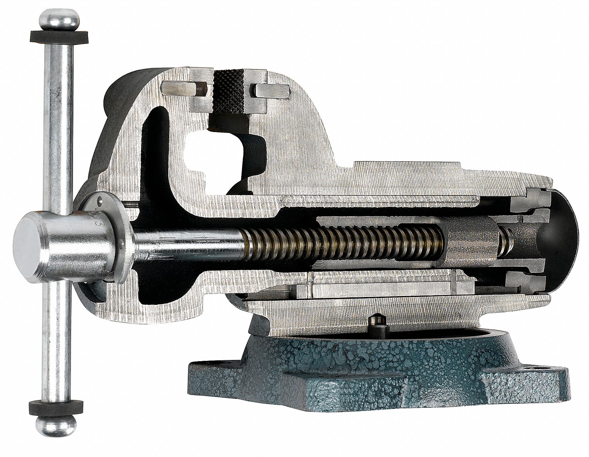 WILTON Heavy Duty Combination Vise, 4 1/2 in Jaw Width, 4 in Max ...