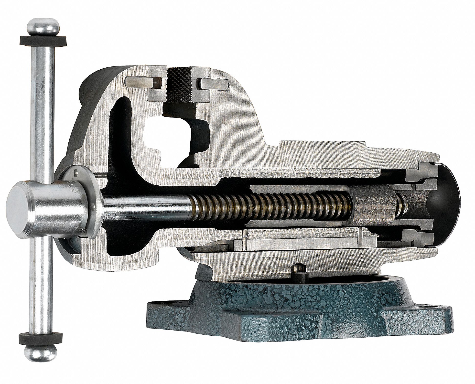 WILTON Combination Vise, 8 in Jaw Width, 7 in Max. Opening, 4 3/4 in ...