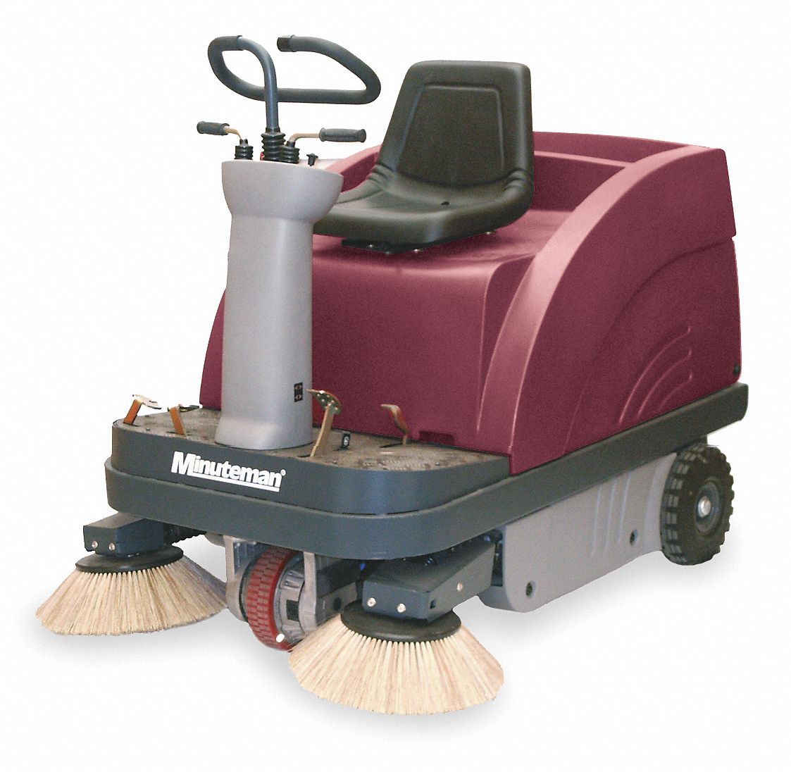 Battery Powered Sweeper,Ride On - Grainger