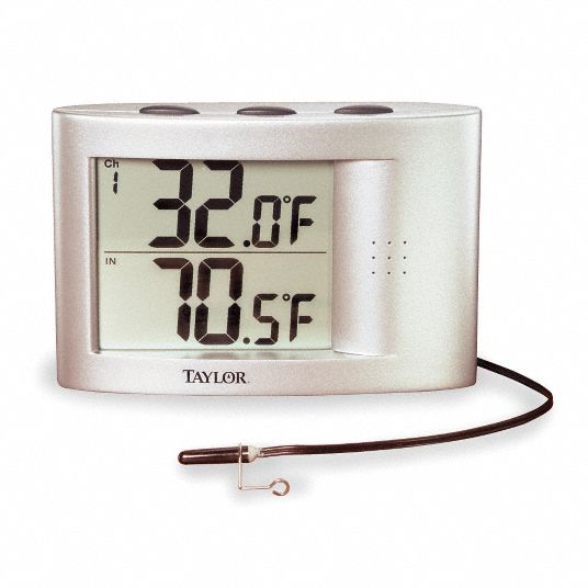 Digital Thermometer, Application Indoor/Outdoor - Grainger