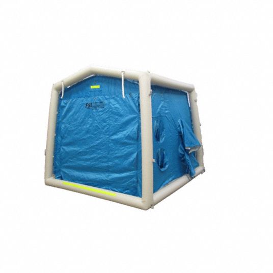 FSI, 2 Stations, 12 Spray Heads, Decontamination Shower - 4LUT5 ...