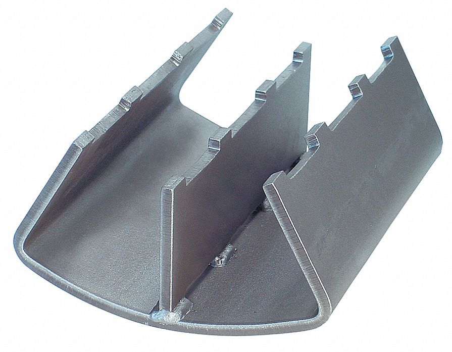 Steel, For 6 in Insulation Outside Dia, Pipe Protection Saddle - 4LVA7 ...