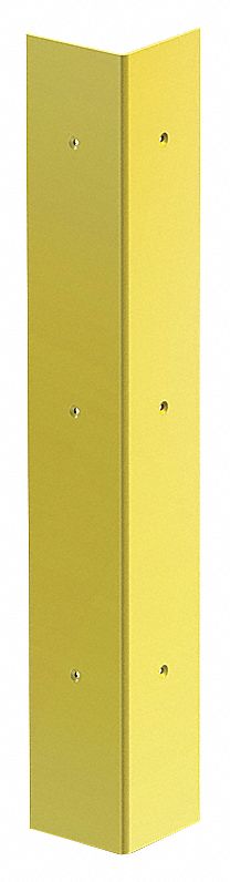 Corner Guard, PVC Plastic, 48 in Height, 3 in Width, 0.055 in Thickness ...