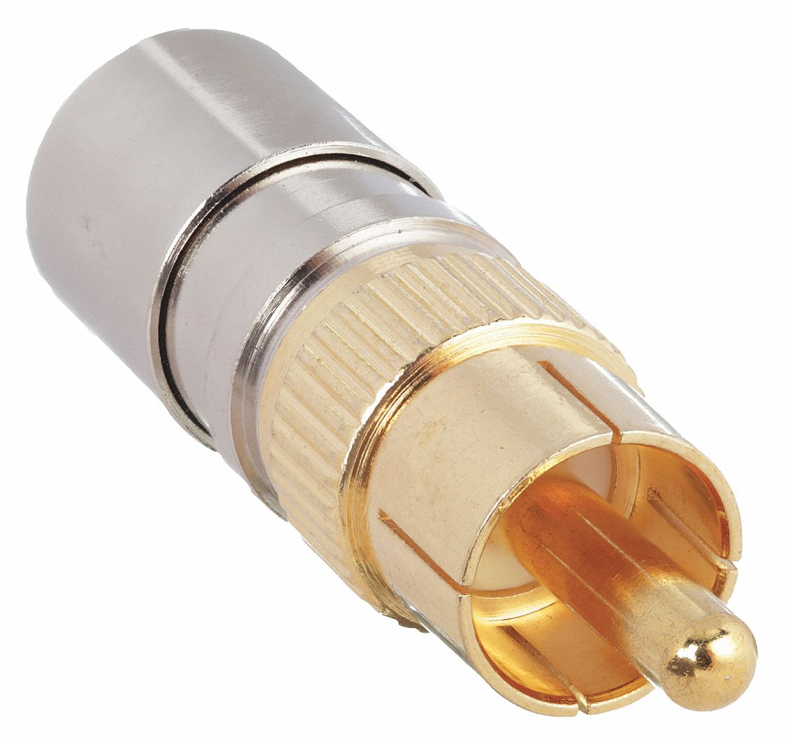 POWER FIRST, Male, Connector, Coaxial Connector - 4LWY9|4LWY9 - Grainger