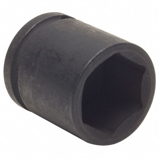 WESTWARD Impact Socket: 1/2 in Drive Size, 36 mm Socket Size, 6-Point ...