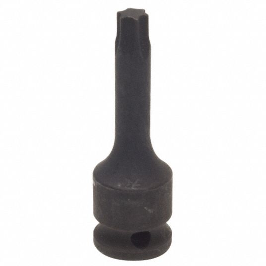 WESTWARD, Torx, T10 Tip Size, Impact Socket Bit - 4LYY9|4LYY9 - Grainger