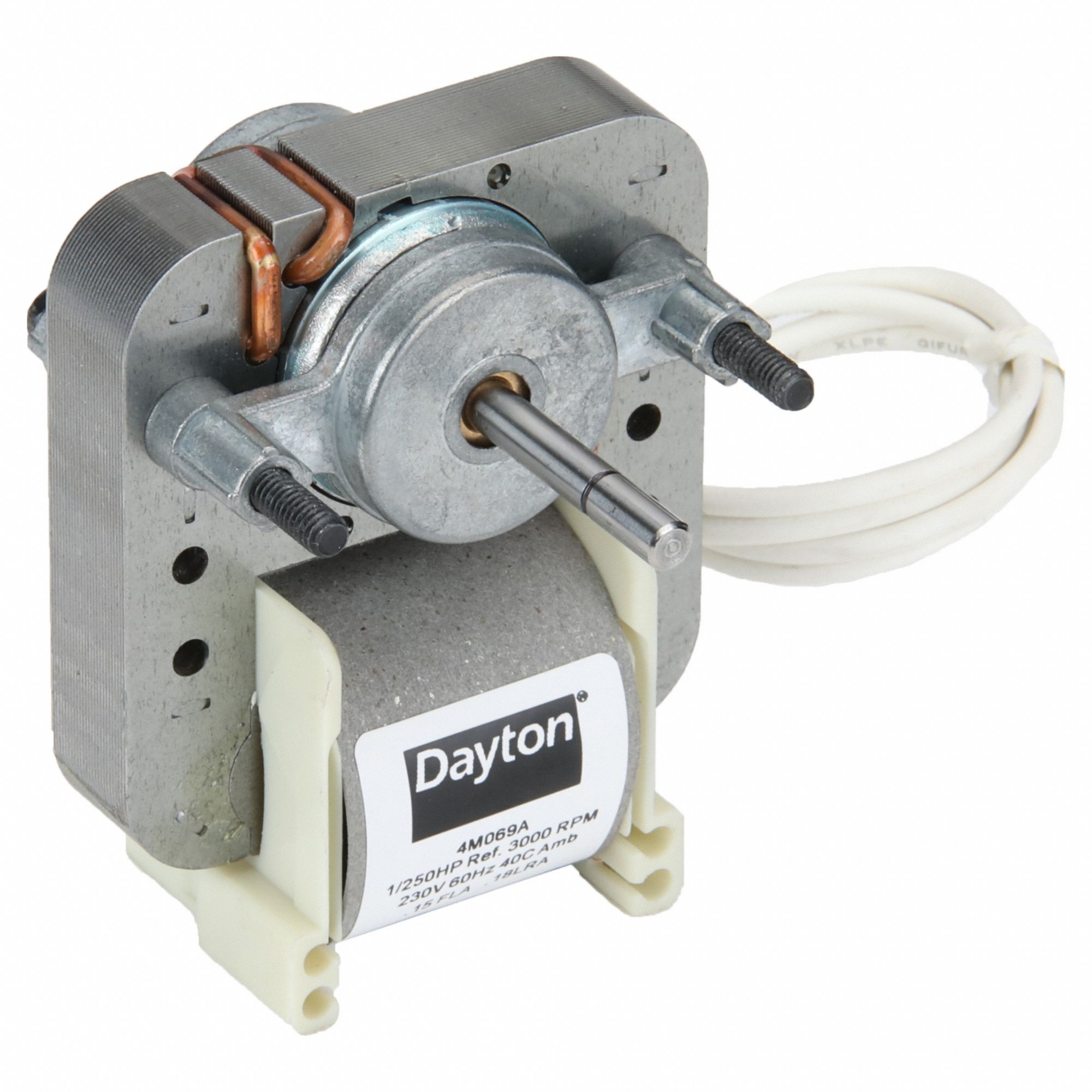 DAYTON, Stud, Shaded Pole, C-Frame Motor - 4M069|4M069E - Grainger