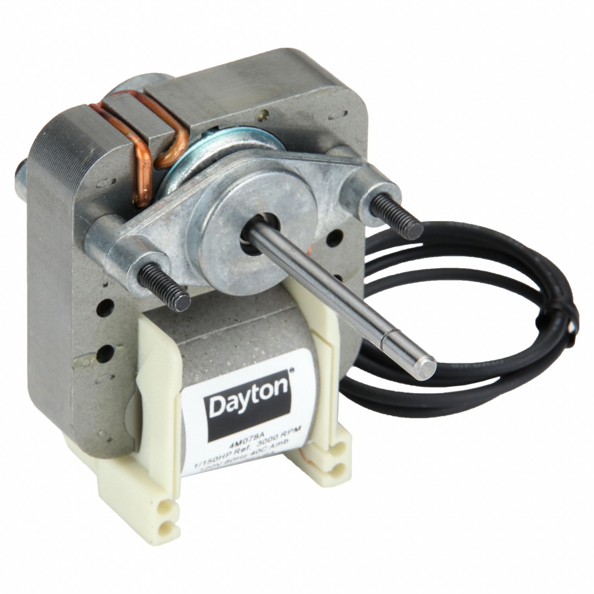 DAYTON, Stud, Shaded Pole, C-Frame Motor - 4M078|4M078E - Grainger