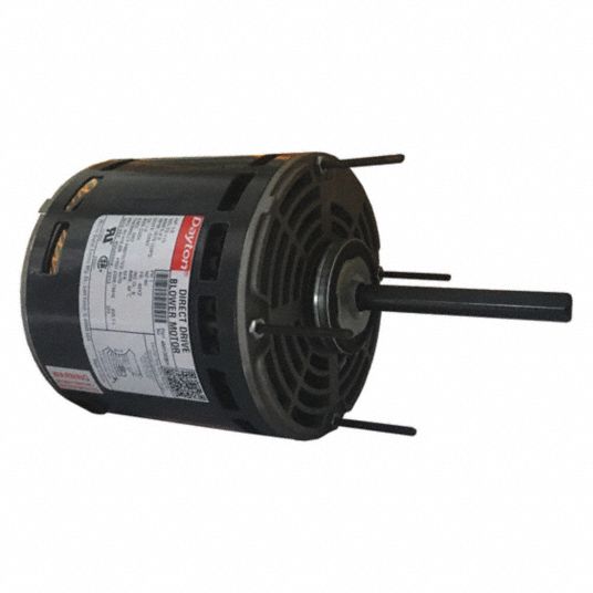 DAYTON, 3 Speed, Open Air-Over, Direct Drive Blower Motor - 4M100|4M100 ...